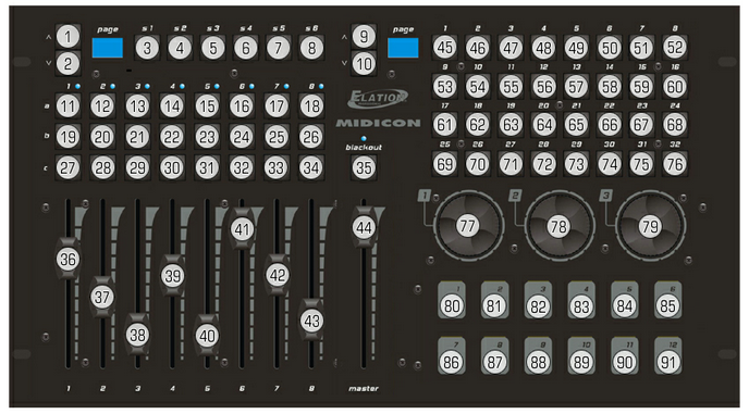 Elation Professional MIDICON