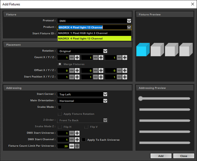 Working With An Alternative Fixture Library